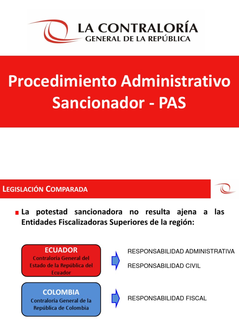 Procedimiento Administrativo Sancionador - PAS | PDF | Regulación | Estatuto de limitaciones