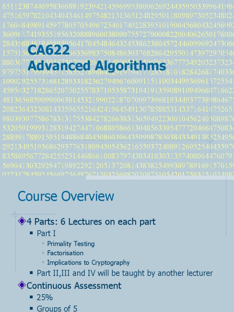 Primality Testing | PDF | Prime Number | Arithmetic