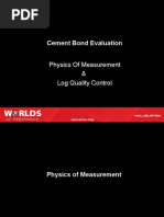 USIT Logging Tool: Cement Evaluation | PDF | Casing (Borehole) | Gases