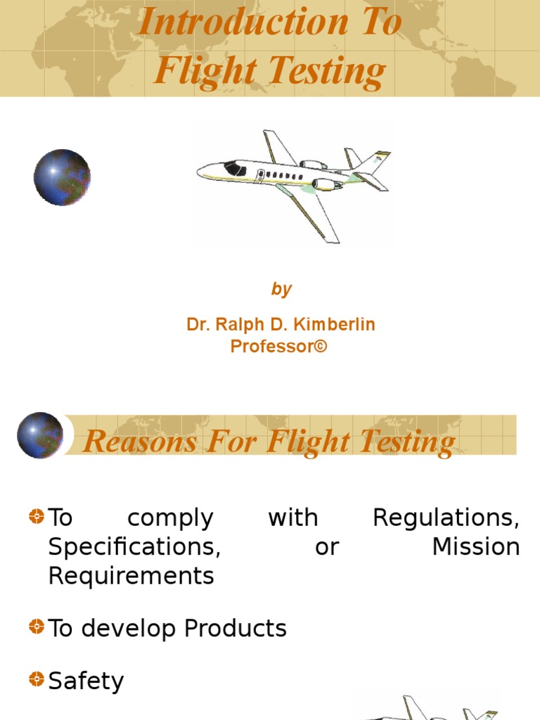 Intro to Flight Testing Engineering | Flight Test | Aircraft