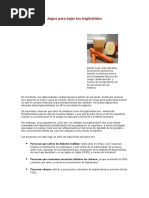 Dieta para Sindrome de Cushing | PDF | Fruta | Vegetales