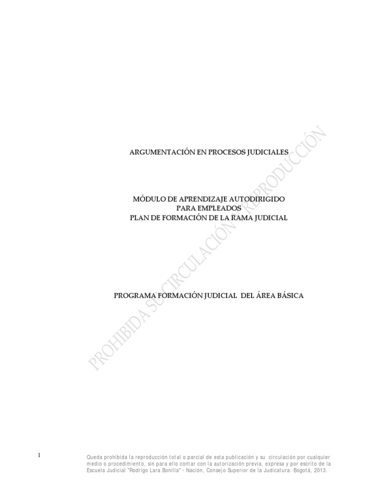 452 Modulo Argumentacion 9999999999 | PDF