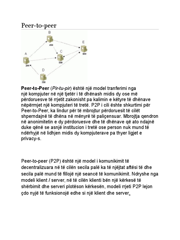 Peer 2 Peer | PDF