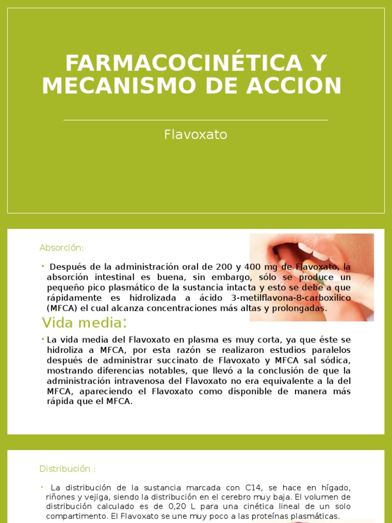 Flavoxato | PDF | Músculo | Farmacología