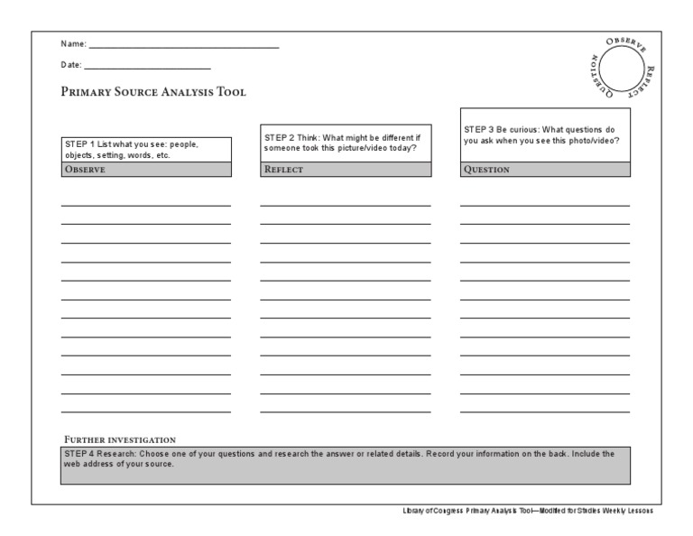 Primary Sources Analysis Tool | PDF | Computers