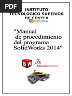 Manual de Practicas de Solidworks | PDF | Geometría | Informática y ...