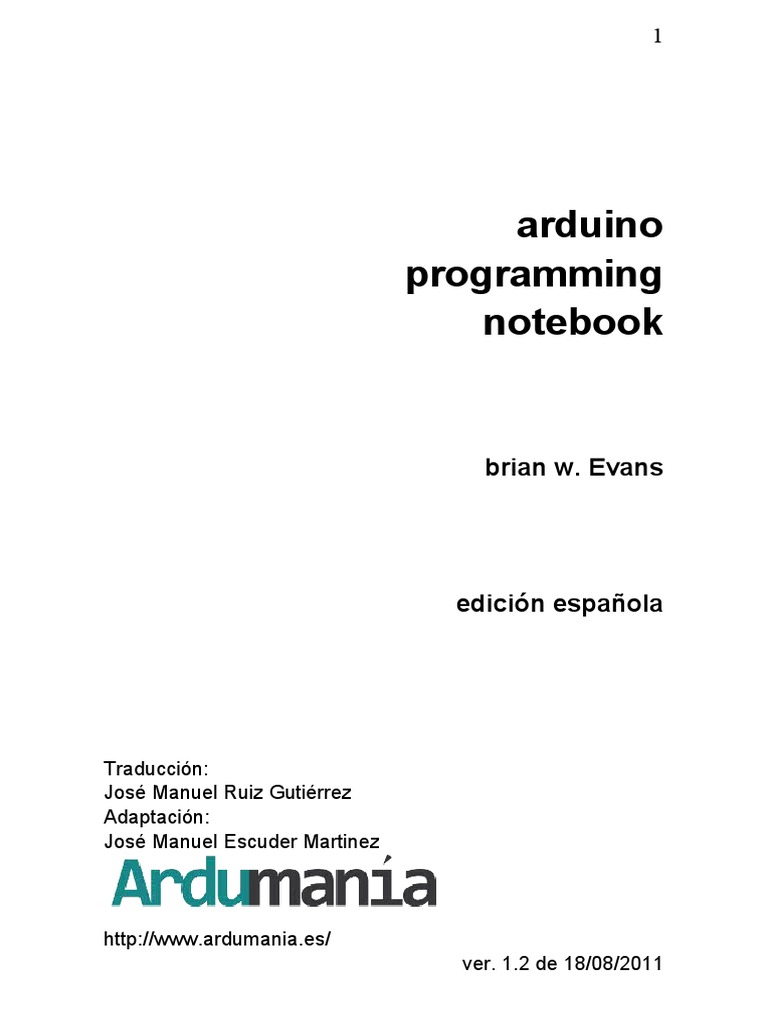Arduino Programing | PDF