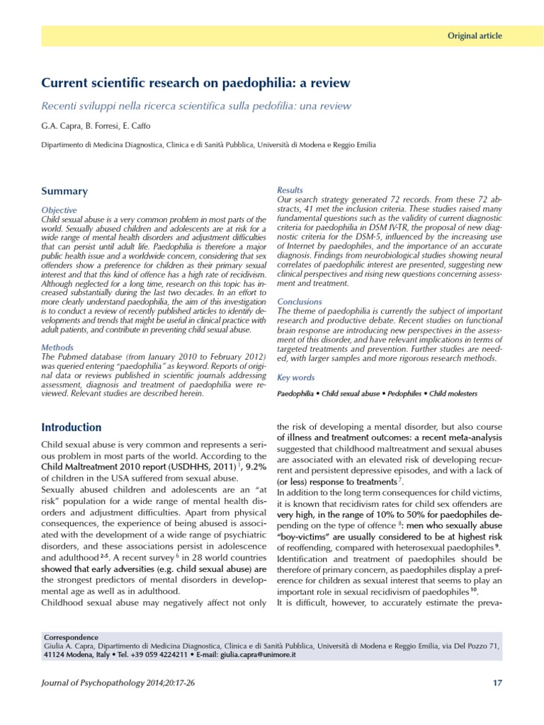 Pedofil | PDF | Pedophilia | Diagnostic And Statistical Manual Of ...