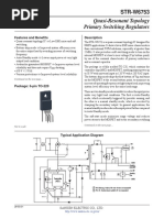 Quasi-Resonant Topology Primary Switching Regulators: STR-W6756 | PDF ...