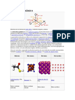 Fórmulas Estructurales en Química | PDF | Química | Ciencias fisicas
