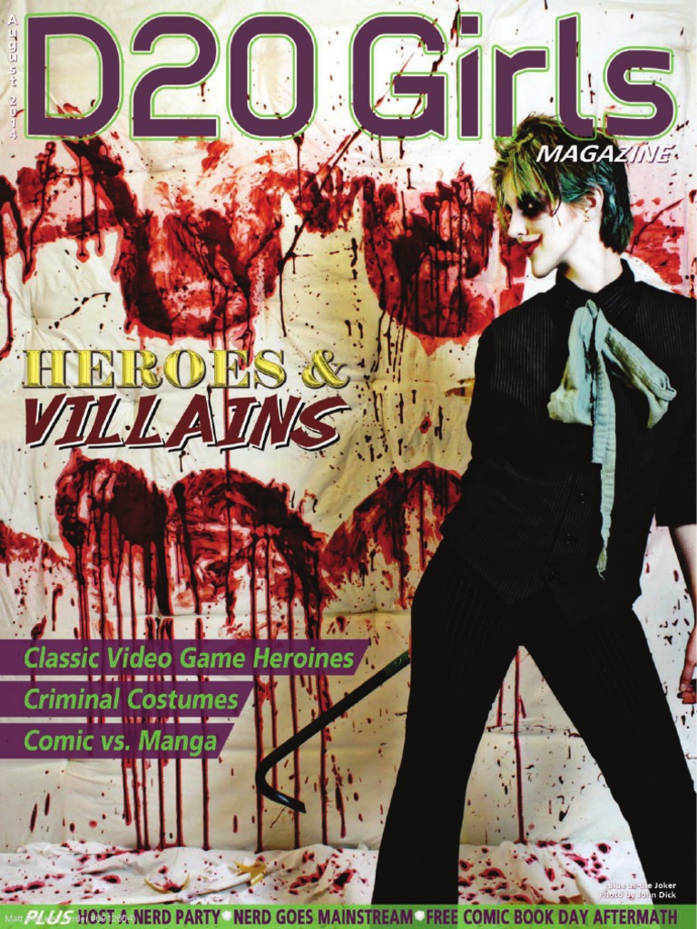 D20 Girls Magazine - Summer 2014 | PDF | Batman | Comic Book