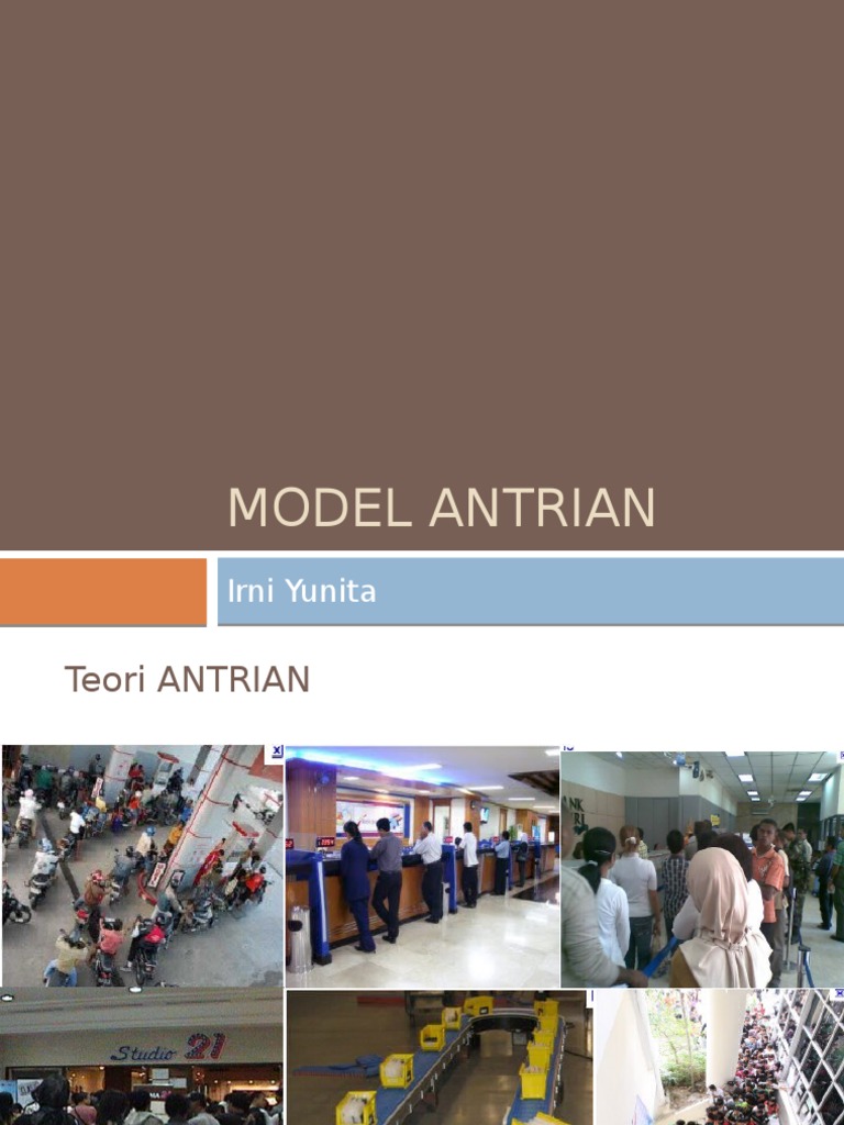 Model Antrian | PDF | Teknologi & Rekayasa