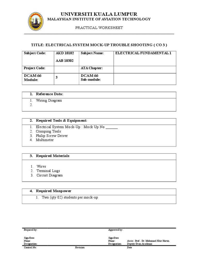 EF 1 - Proj 5 - Electrical Mock-Up | PDF | Technology & Engineering