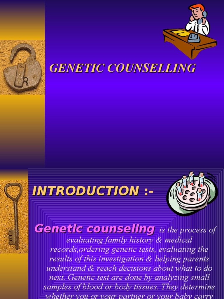 Genetic Counseling Overview | PDF | Genetic Disorder | Genetic Counseling