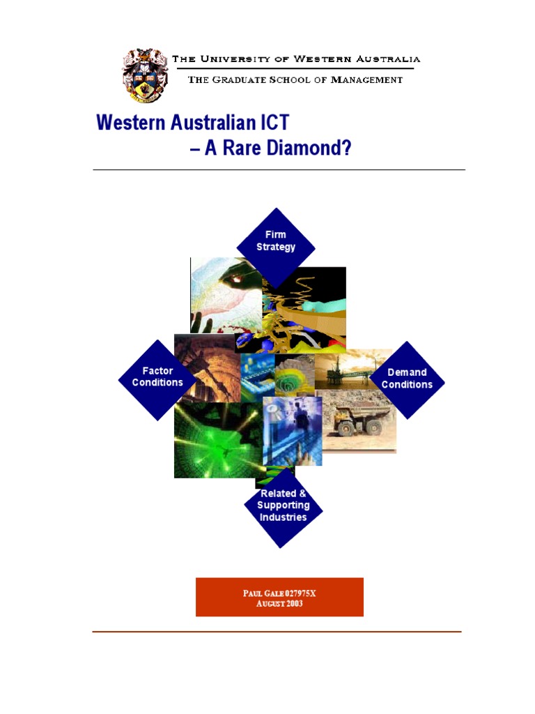 WA ICT - A Rare Diamond | PDF | Venture Capital | Corporate Finance