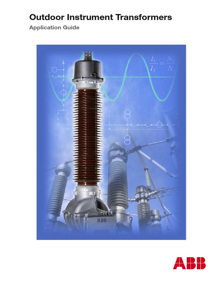 Outdoor Instrument Transformers Guide | PDF | Transformer | Insulator ...