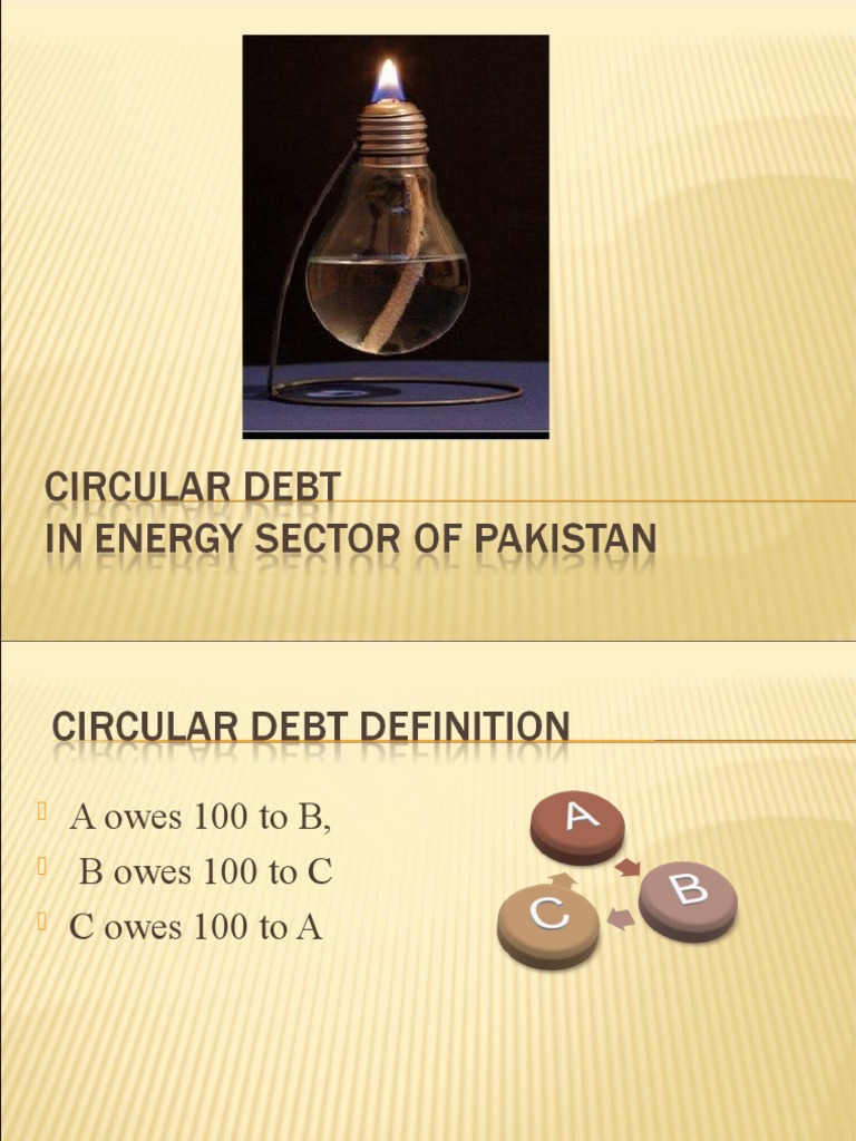 Circular Debt Presentation | PDF | Petroleum | Petroleum
