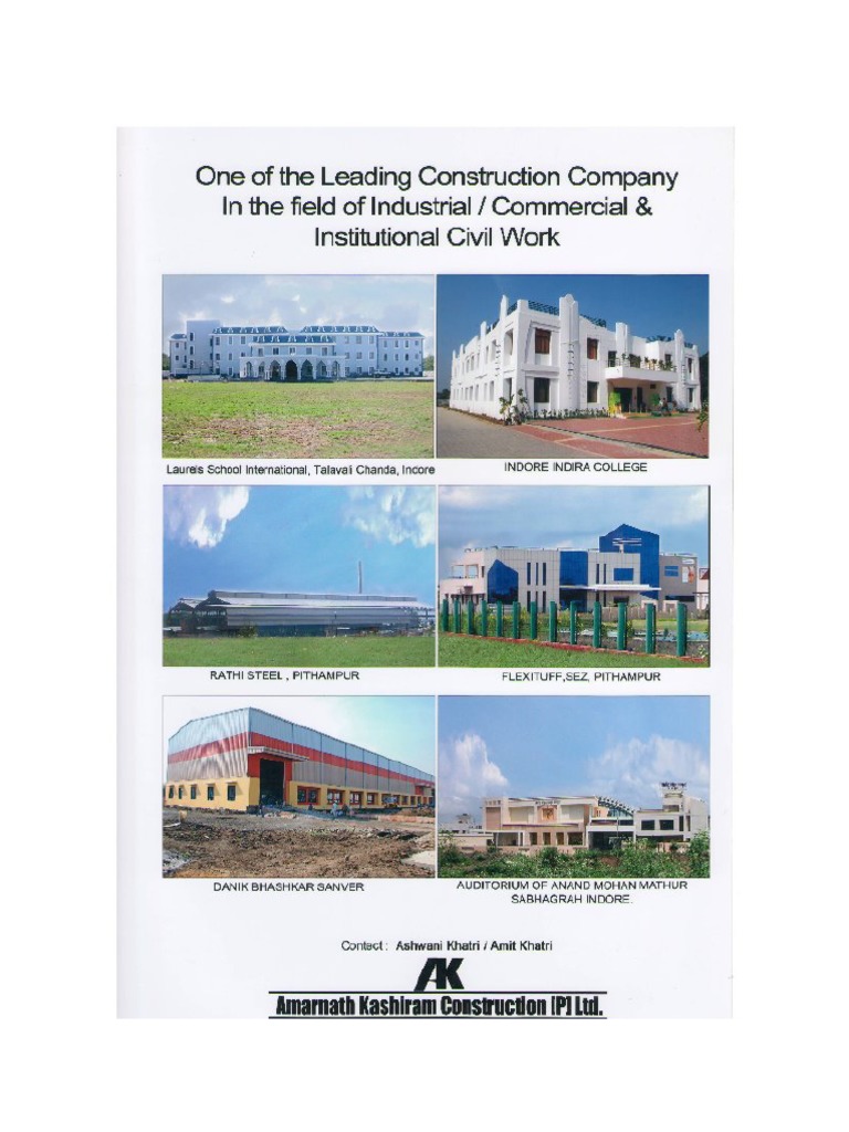 Profile of A Construction Company | PDF | Industries | Engineering