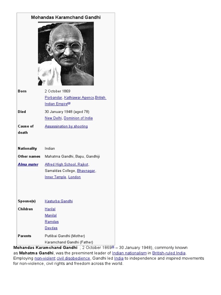 Freedom Fighter | PDF | Indian Independence Movement | Mahatma Gandhi