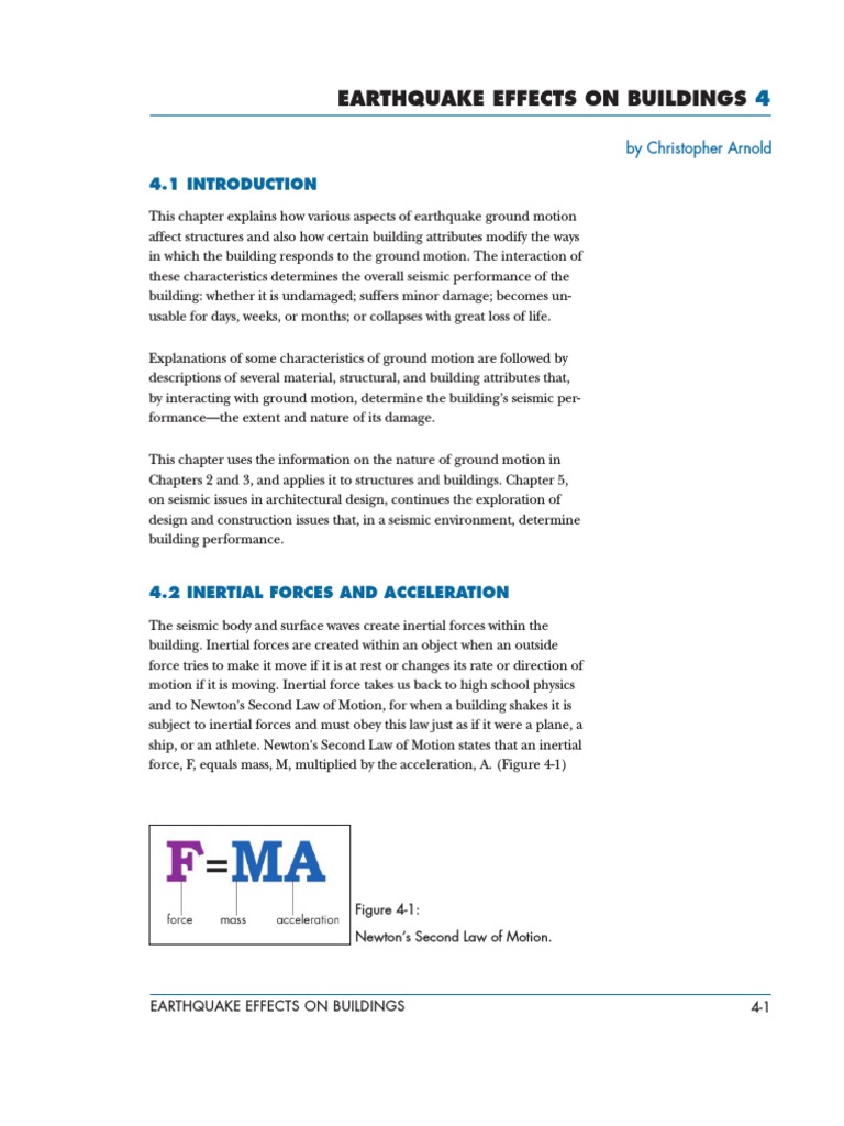 Earthquake Effects On Buildings | PDF | Strength Of Materials | Earthquakes