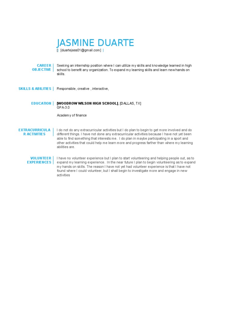 Jasmine Duarte | PDF | Career & Growth