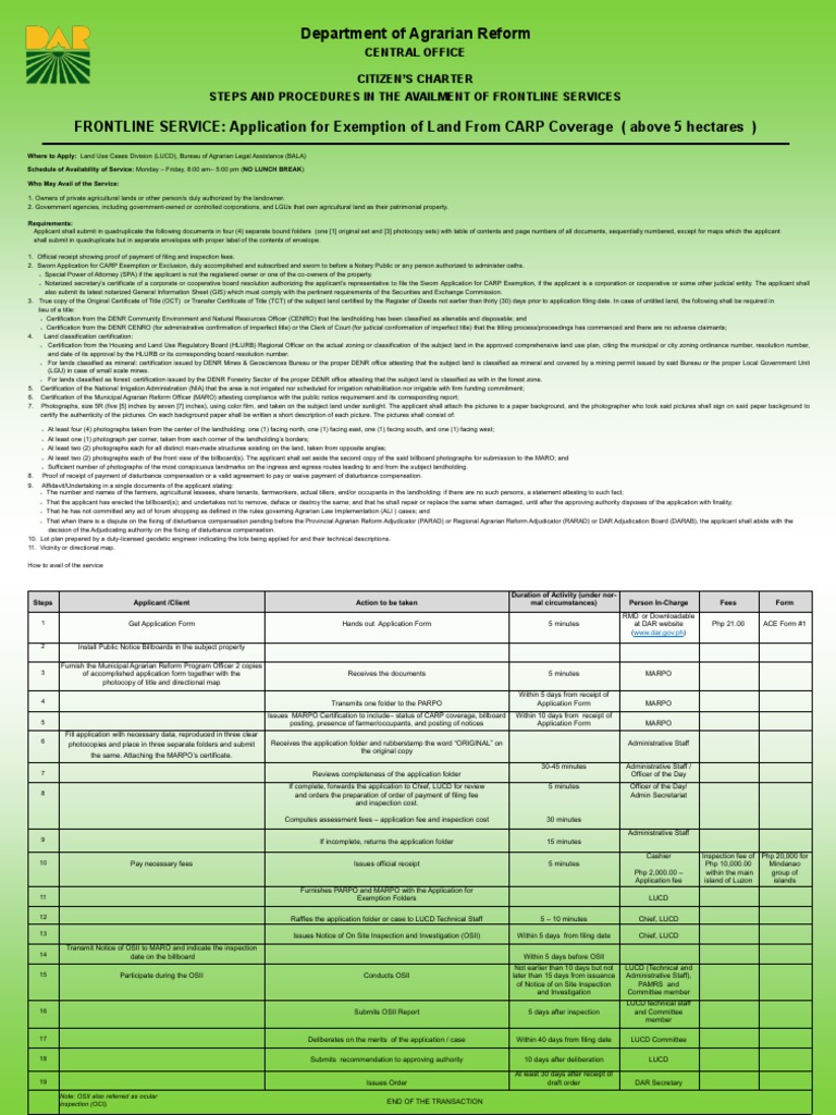 DAR Application For Exemption | Download Free PDF | Notary Public ...