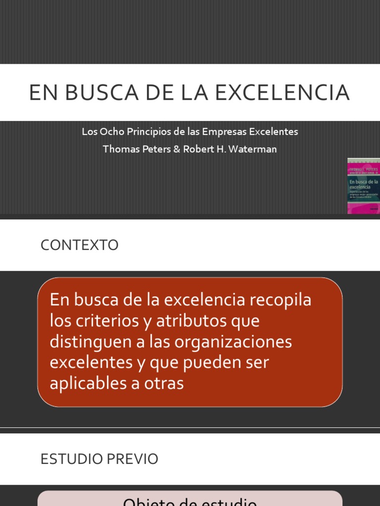 En Busca de La Excelencia | Liderazgo | Liderazgo y tutoría