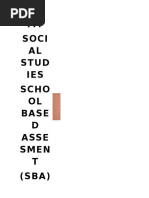 English A SBA - Reflection 2 | PDF