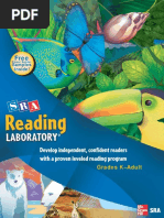 SRA Reading Laboratory | PDF | Reading Comprehension | Reading (Process)