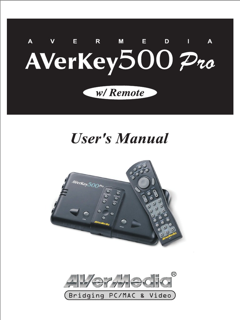 Averkey 500 Pro | PDF | Personal Computers | Computer Monitor