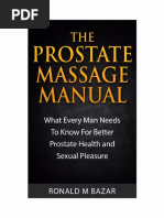 Self Prostate Massage Techniques Guide | PDF | Prostate | Semen