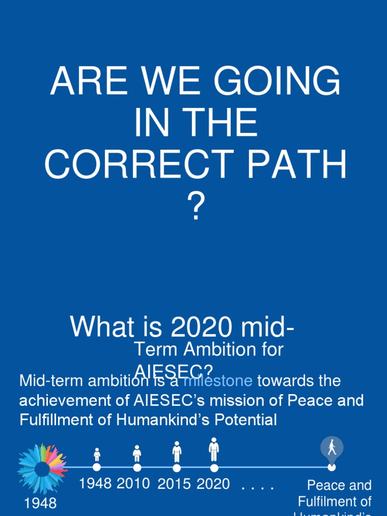 AIESEC 2020 Vision and Ambitions | PDF | Business