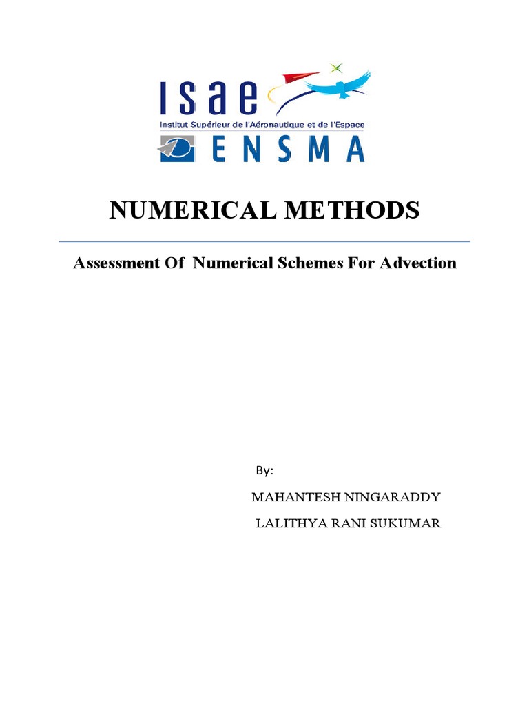 Advect Report | PDF | Numerical Analysis | Algorithms