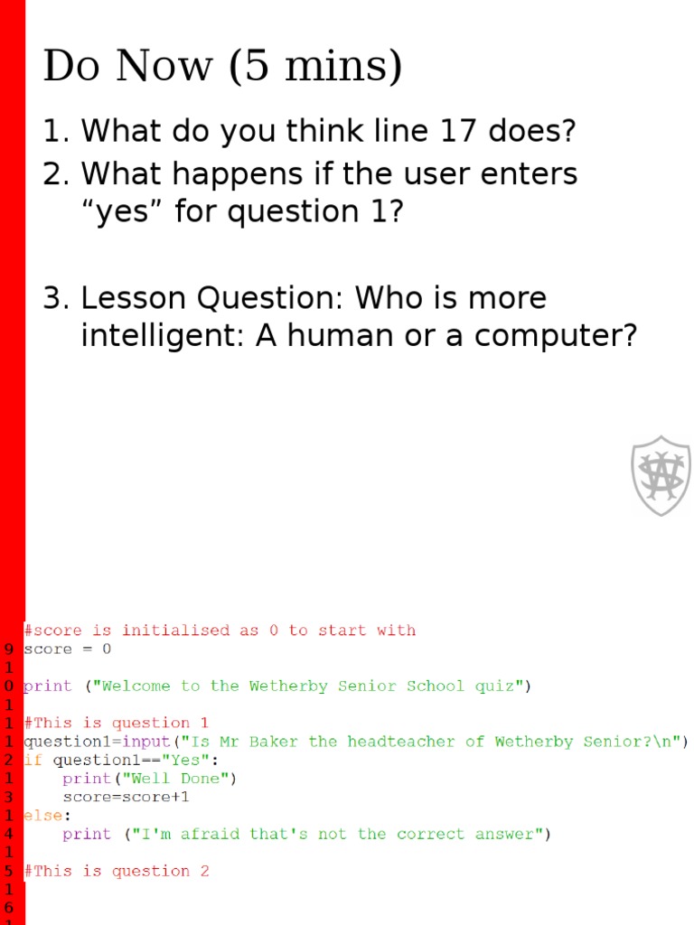 Python Programming Lesson | PDF
