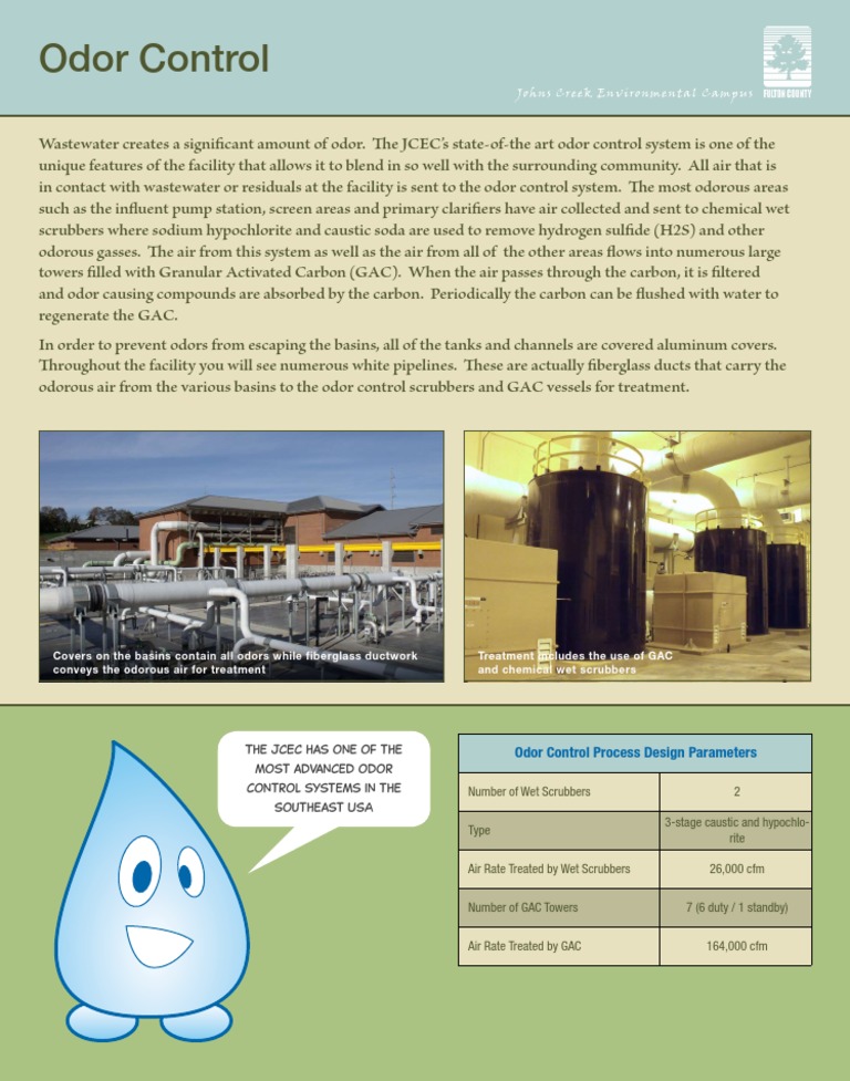 Odor Control | PDF | Sewage Treatment | Duct (Flow)