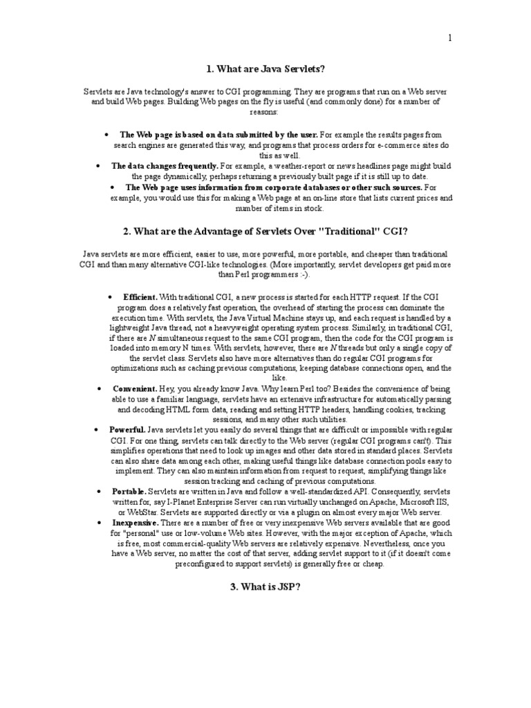 Servlet Pdf Java Servlet Hypertext Transfer Protocol