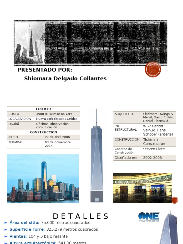 One World Trade Center | PDF | World Trade Center (1973–2001 ...