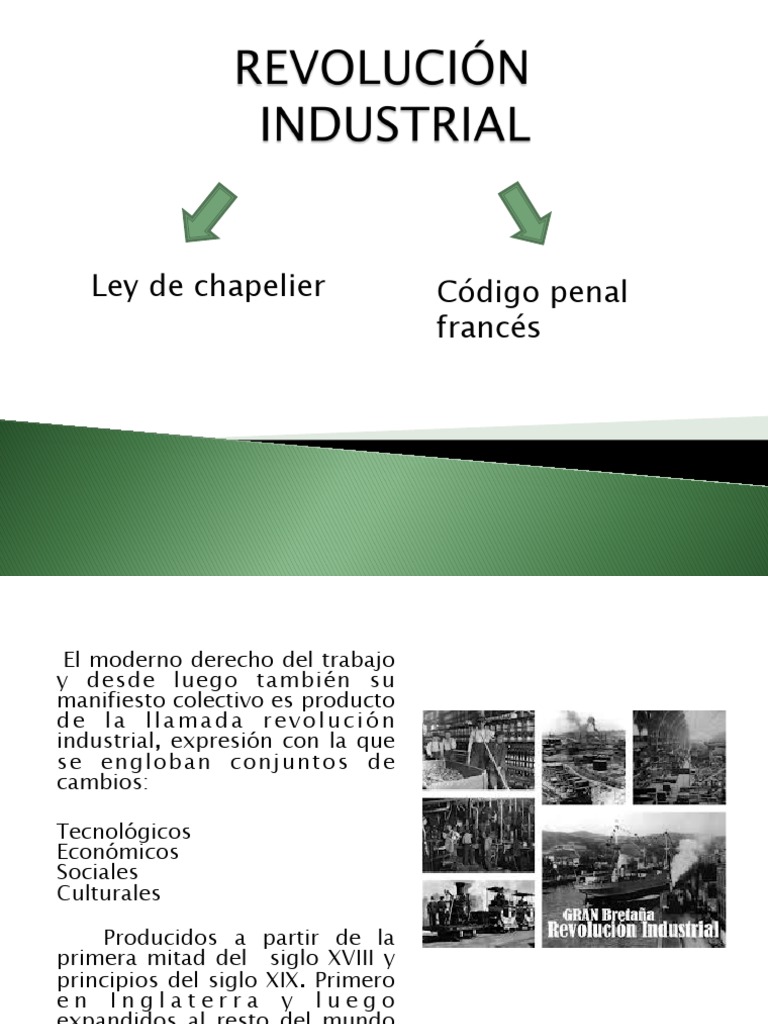 Ley de Chapelier y su impacto laboral | PDF | Nación | Derecho laboral