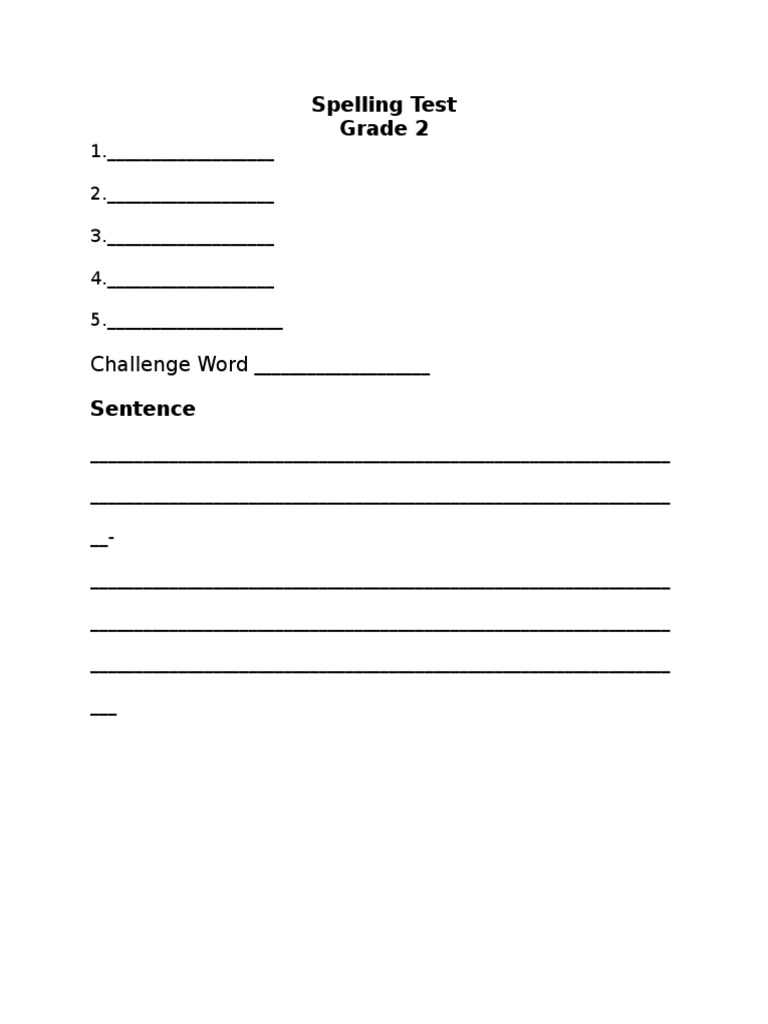 Grade 2 Assessment Practice Test | PDF