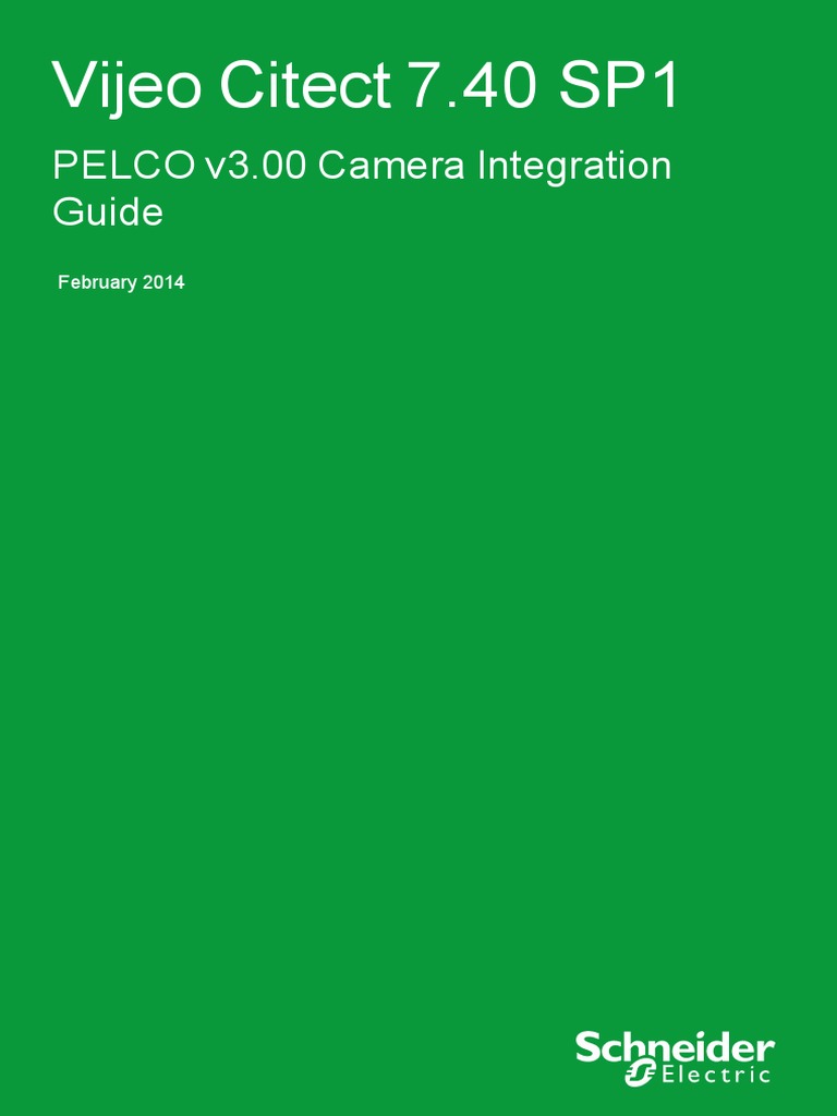 PELCO Camera Integration Guide | PDF | Streaming Media | Multicast