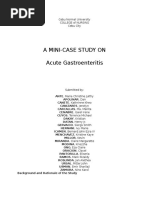 Acute Gastroenteritis with Moderate Dehydration | PDF | Digestion ...
