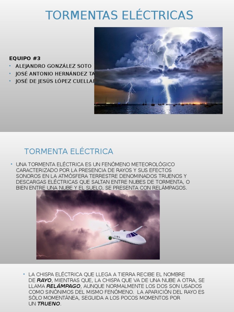 Tormentas Eléctricas
