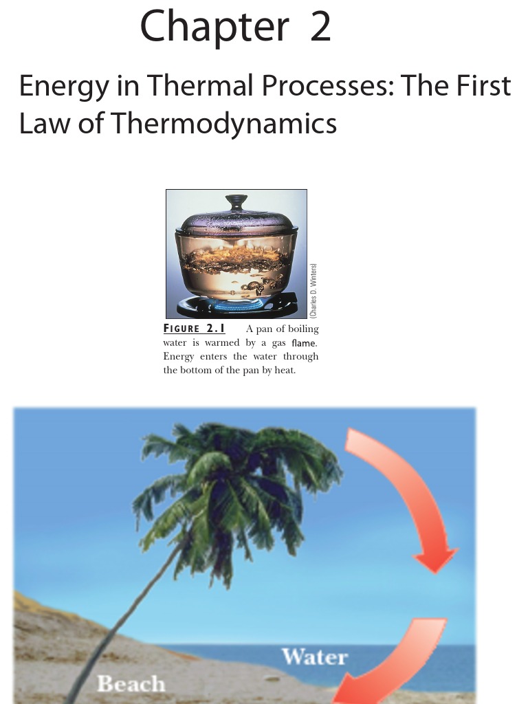 Energy in Thermal Processes: The First Law of Thermodynamics | PDF ...