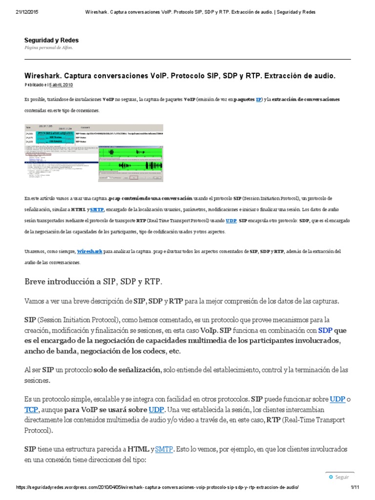 Trazas SIP | PDF | protocolo de Iniciacion de Sesion | Voz sobre IP
