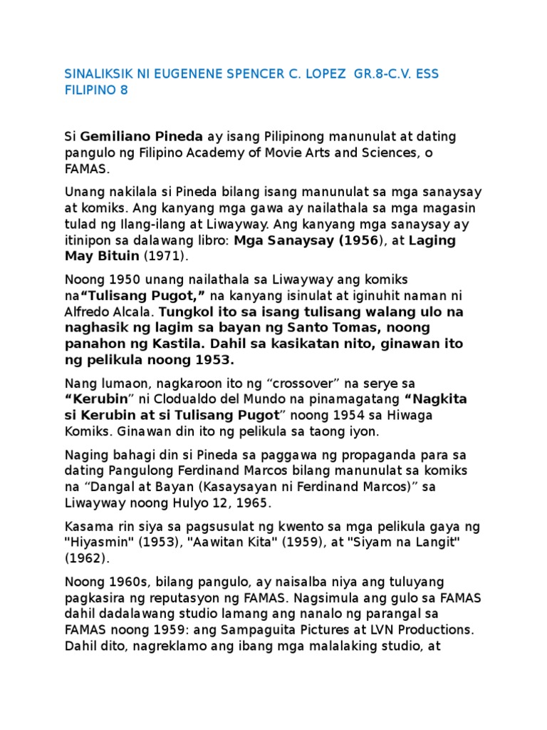 ESS Filipino Research | PDF