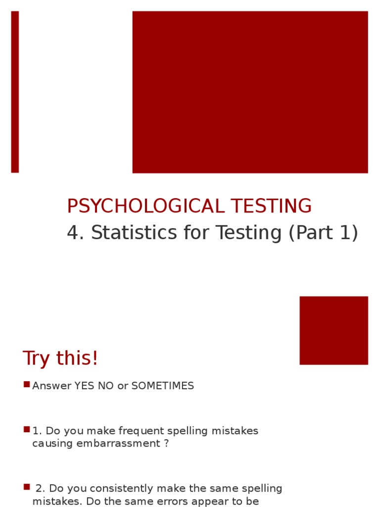 Psych Testing Lecture 4 | Level Of Measurement | Celsius