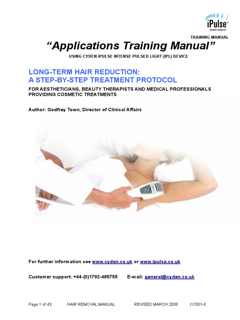 IPL - Long Term Hair Reduction PROTOCOL | PDF | Hair | Human Appearance