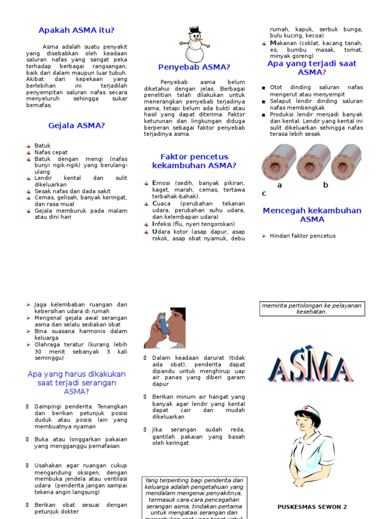 Leaflet Asma | PDF