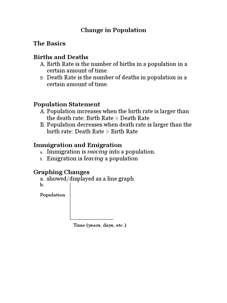 Global Population Dynamics | PDF
