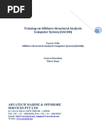 SACS Tutorial-1 PDF | PDF | Software | Computing